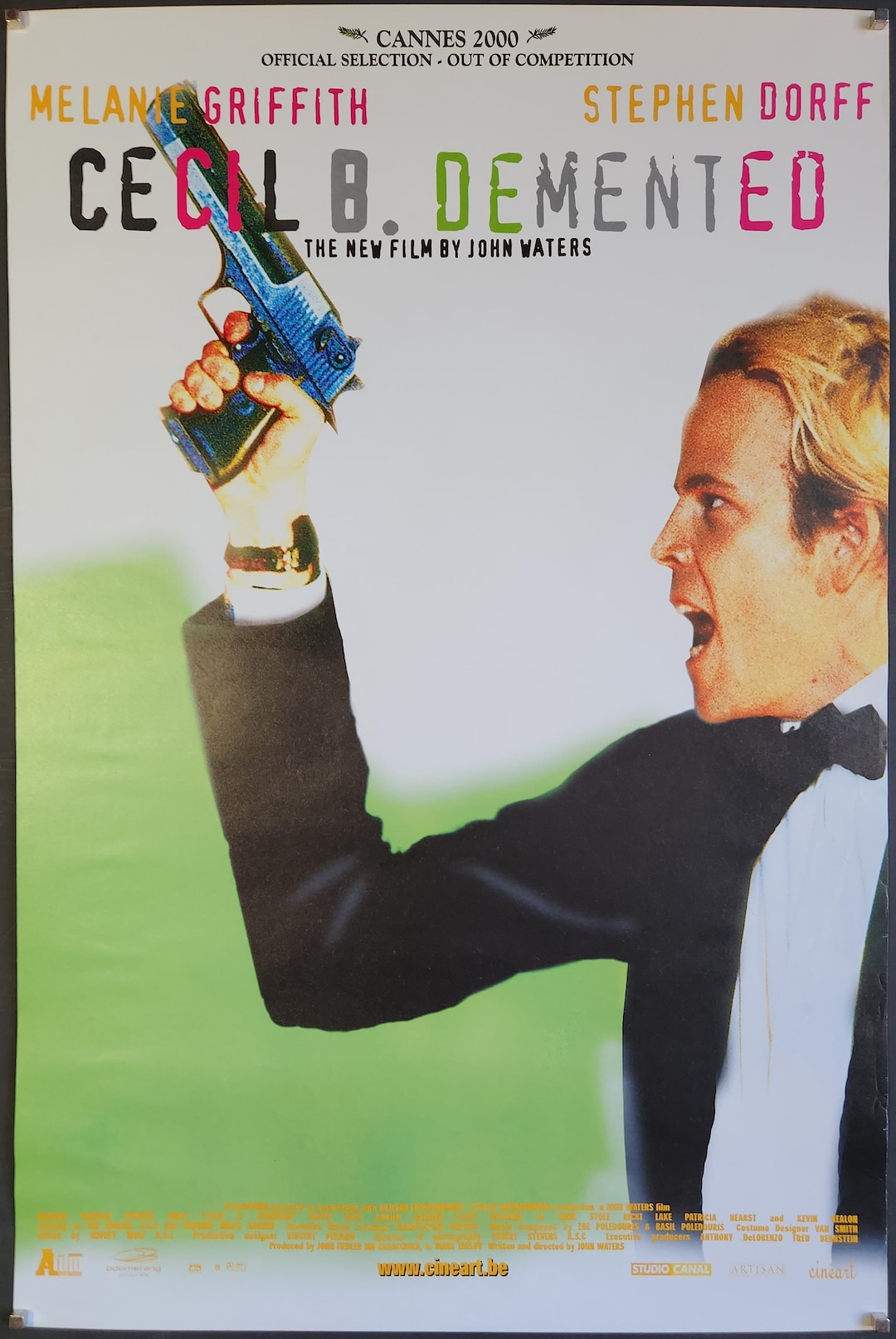 Cecil B. Demented-an Original Vintage Movie Poster of John Waters ...