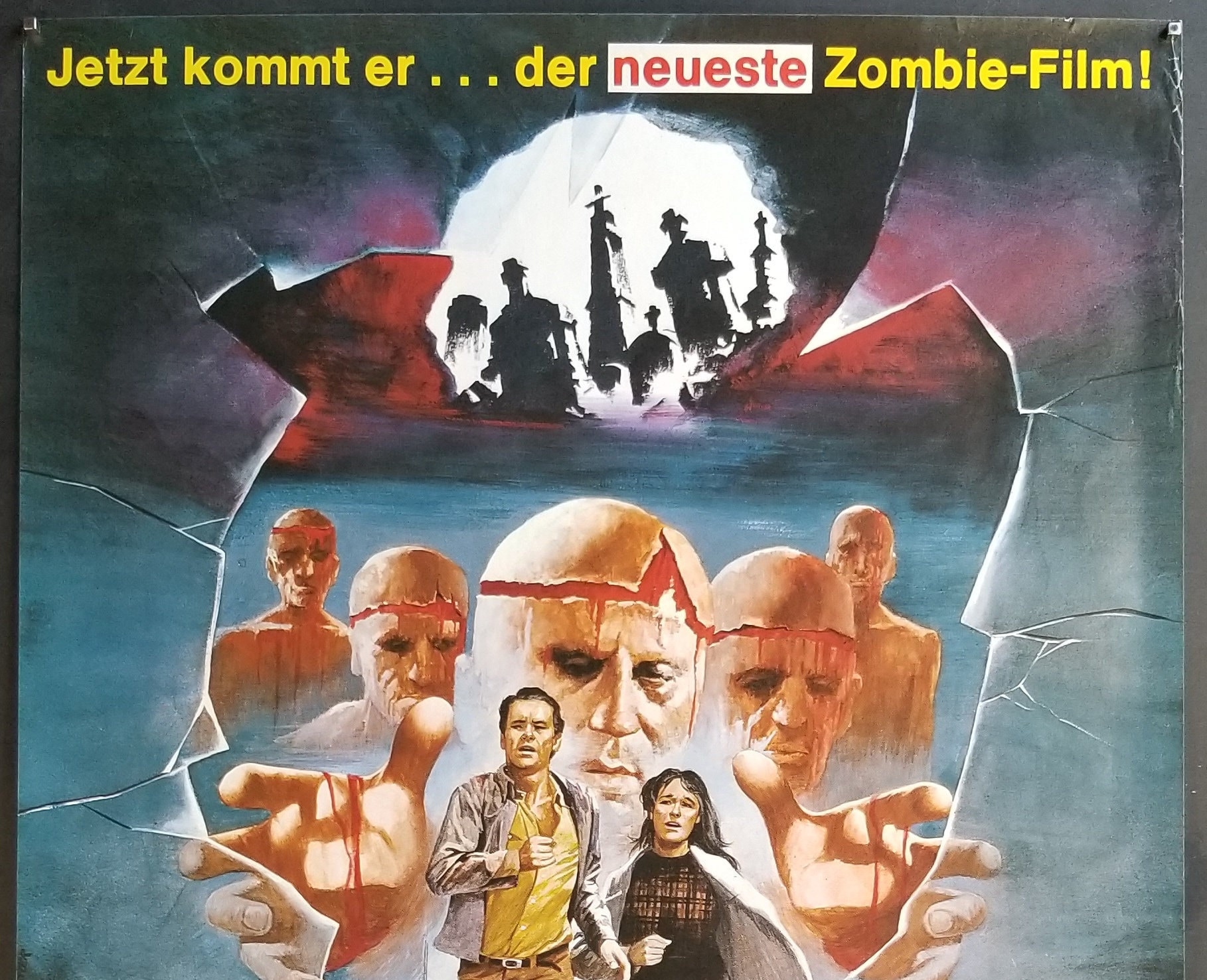 The Beyond-Original Vintage Movie Poster of Lucio Fulci's Gateway Zombie Chiller starring ...