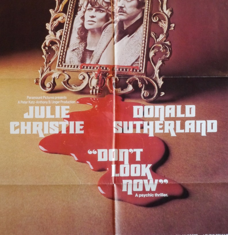 Don't Look Now-a Rare Original Vintage Movie Poster of - Etsy