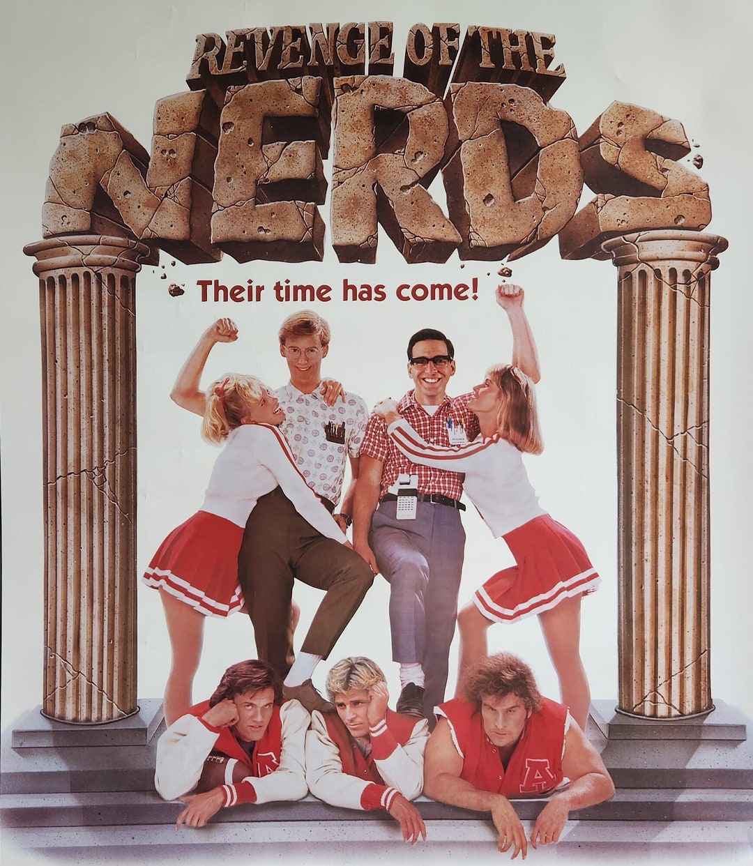 Revenge Of The Nerds An Original Vintage Movie Poster For The