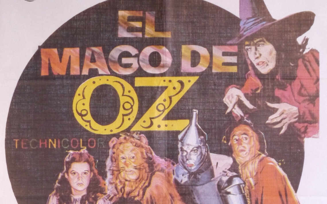 The Wizard of Oz-Rare Original Vintage Spanish Poster for | Etsy