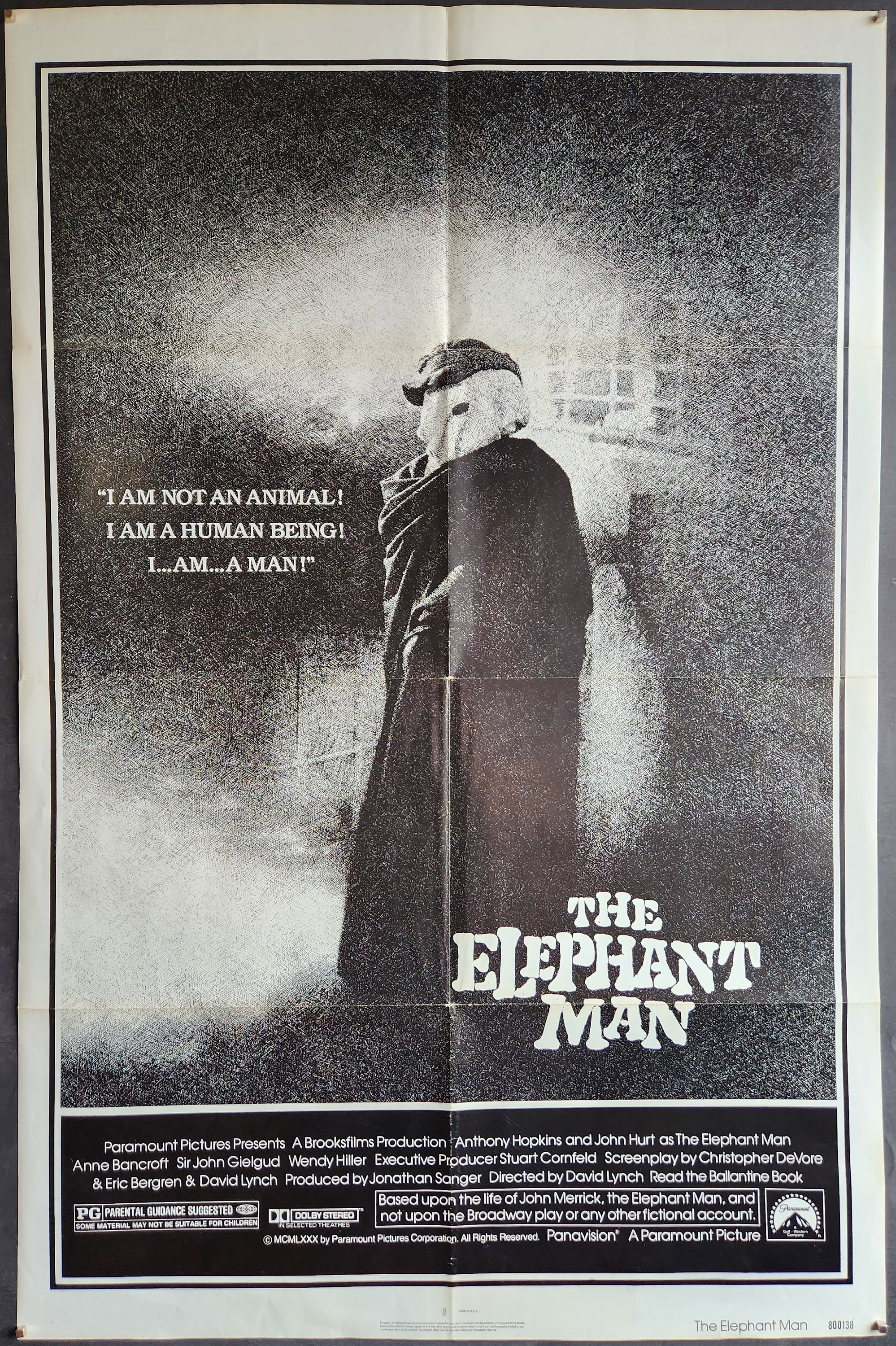 The Elephant Man Play Poster