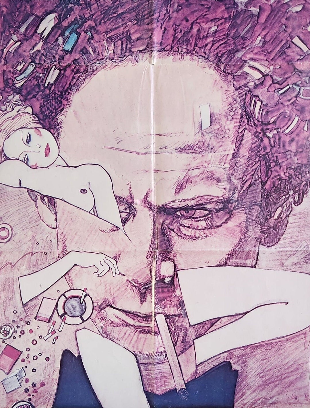 Bad Timing-rare Original Vintage Movie Poster of Nicolas Roeg's Torrid ...