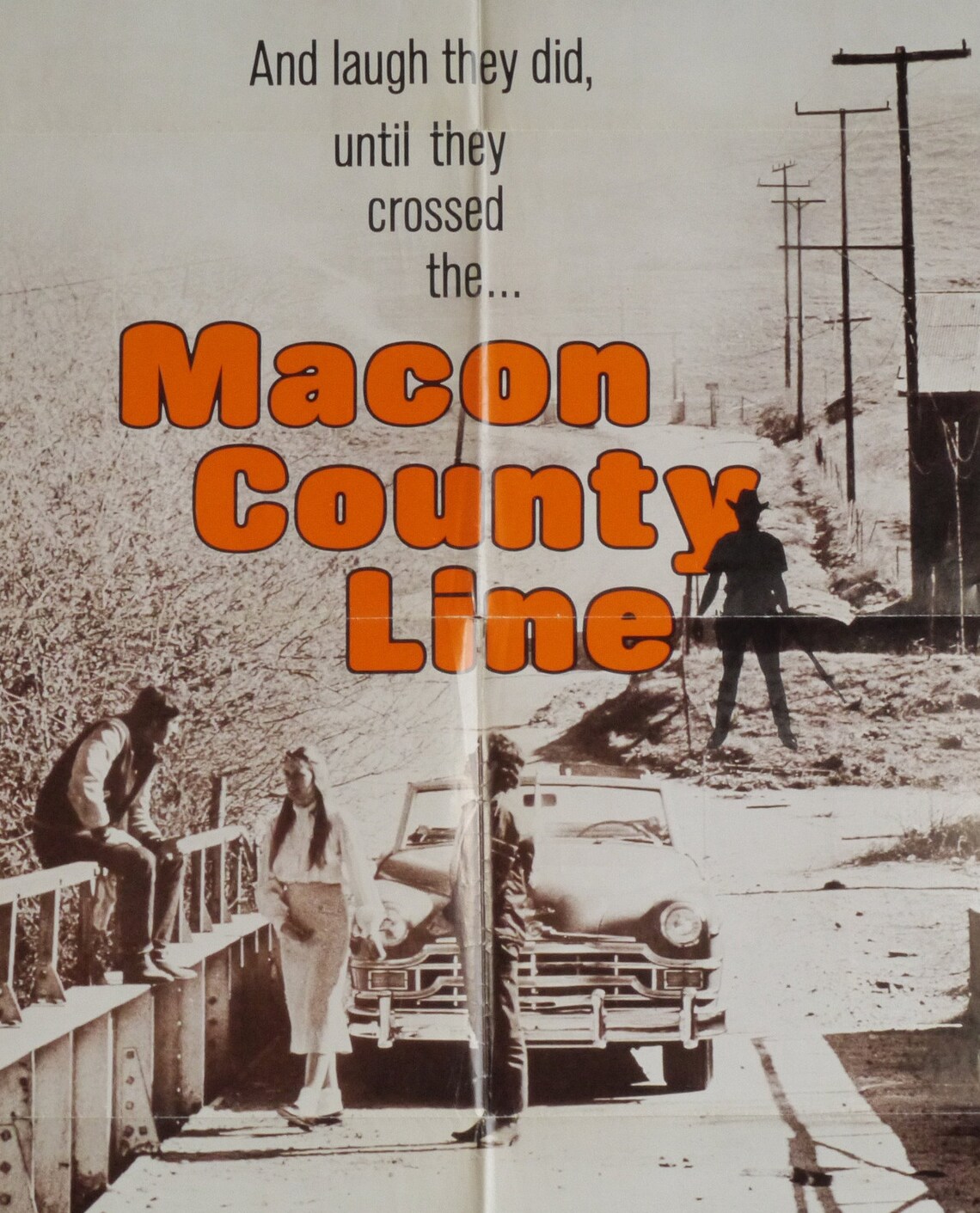 Macon County Line-an Original Vintage Movie Poster of Richard - Etsy