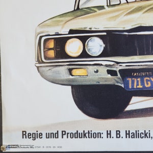 Gone in 60 Seconds-an Original Vintage Movie Poster for H.B. Halicki's ...