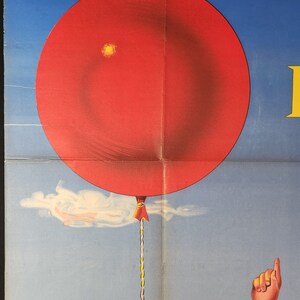 The Red Balloon-a Rare Original Vintage French Movie Poster of Albert ...