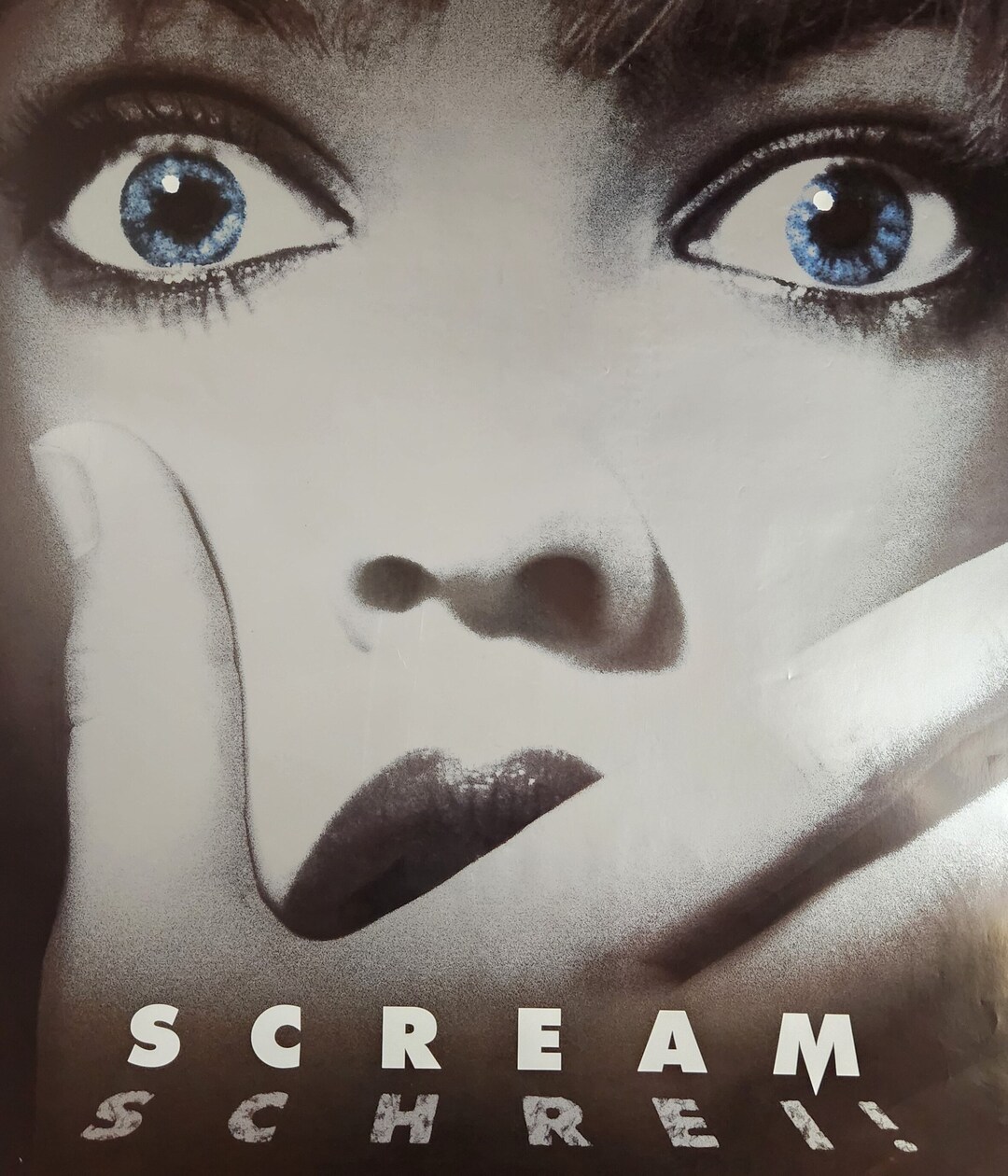 Scream-an Original Vintage Movie Poster for Wes Cravens Meta Chiller ...
