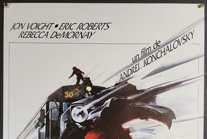 Runaway Train-original Vintage Movie Poster for Andrei Konchalovsky's ...