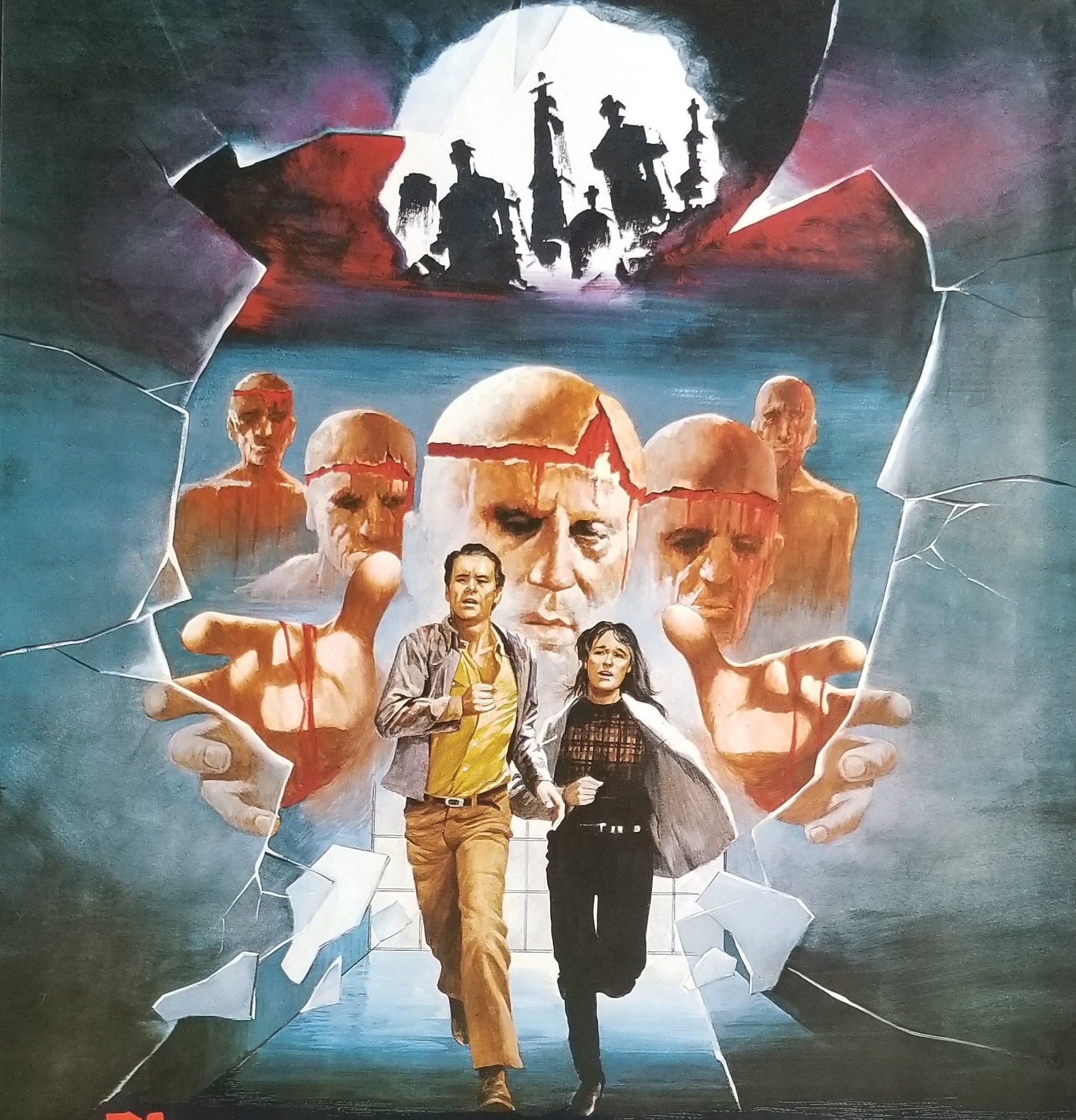 The Beyond-Original Vintage Movie Poster of Lucio Fulci's Gateway ...