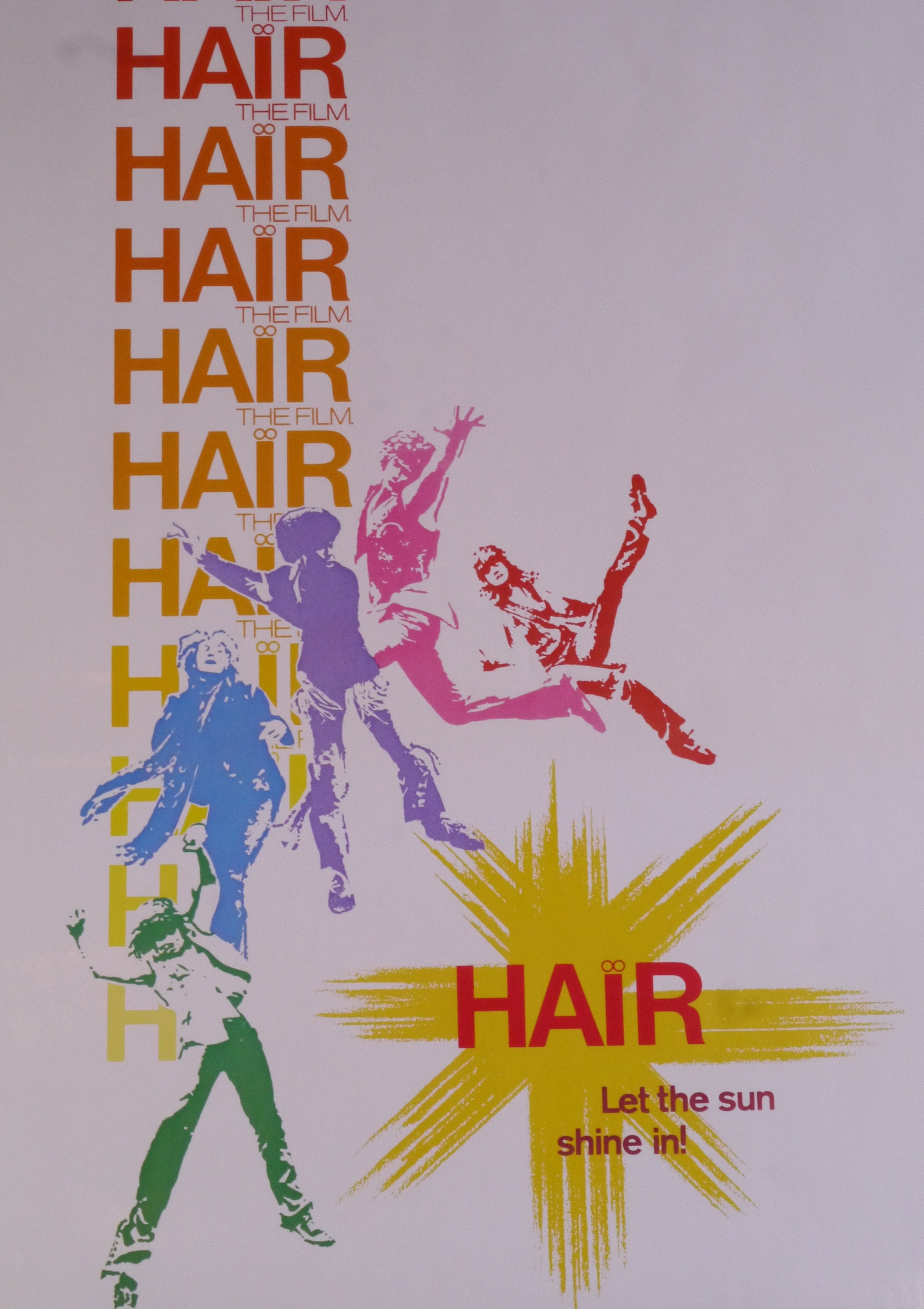 Hair-an Original Vintage Movie Poster for Milos Foreman's - Etsy