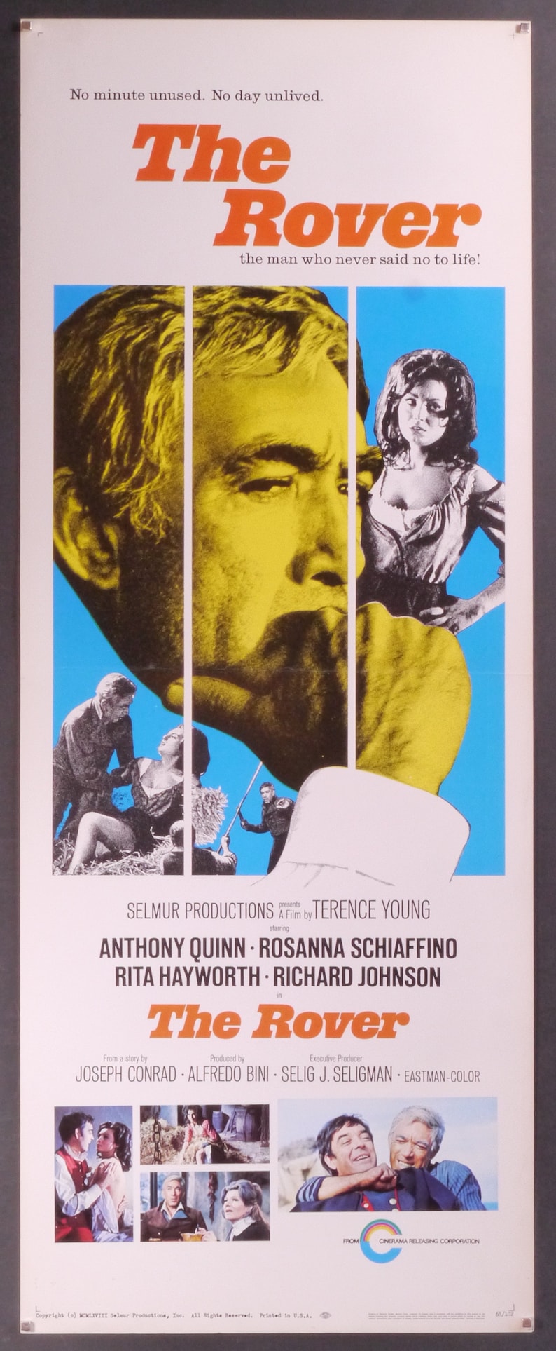 The Rover-rare Original Vintage Movie Poster of Terence - Etsy