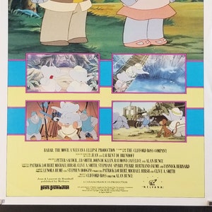 Babar: the Movie-original Vintage Movie Poster for Babar's Big Screen ...
