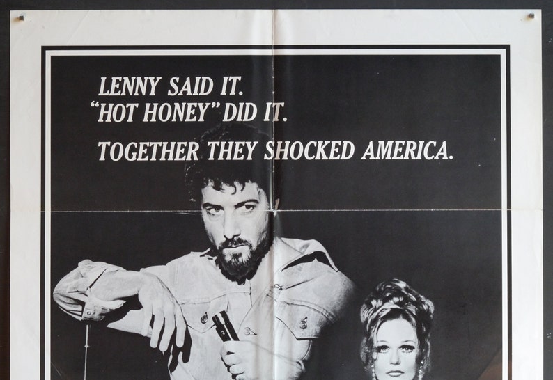 Lenny-a Rare Original Vintage Poster for Bob Fosses Comic - Etsy