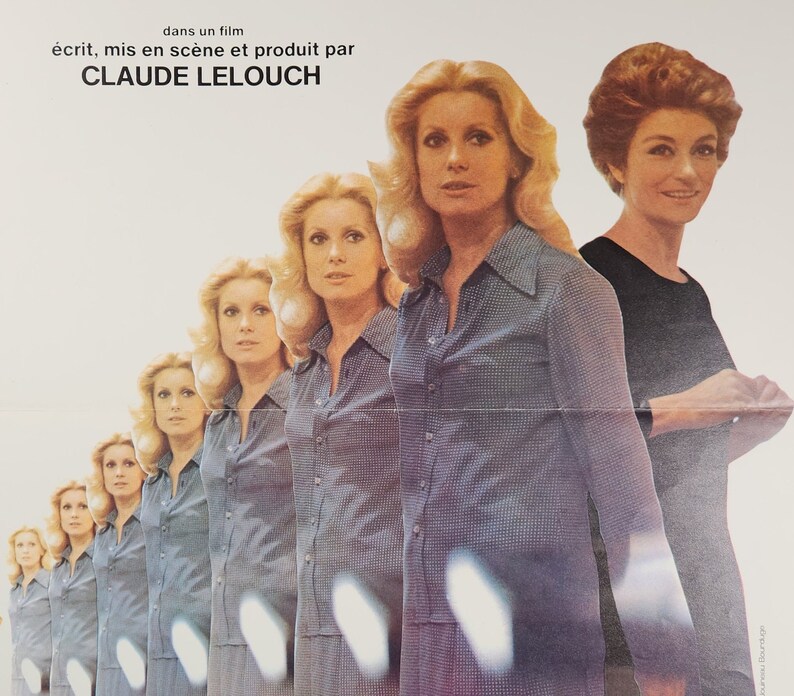 Second Chance-original Vintage Movie Poster of Claude Lelouch's ...