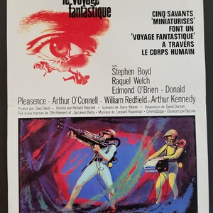 Fantastic Voyage-a Rare Original Vintage French Movie Poster for ...