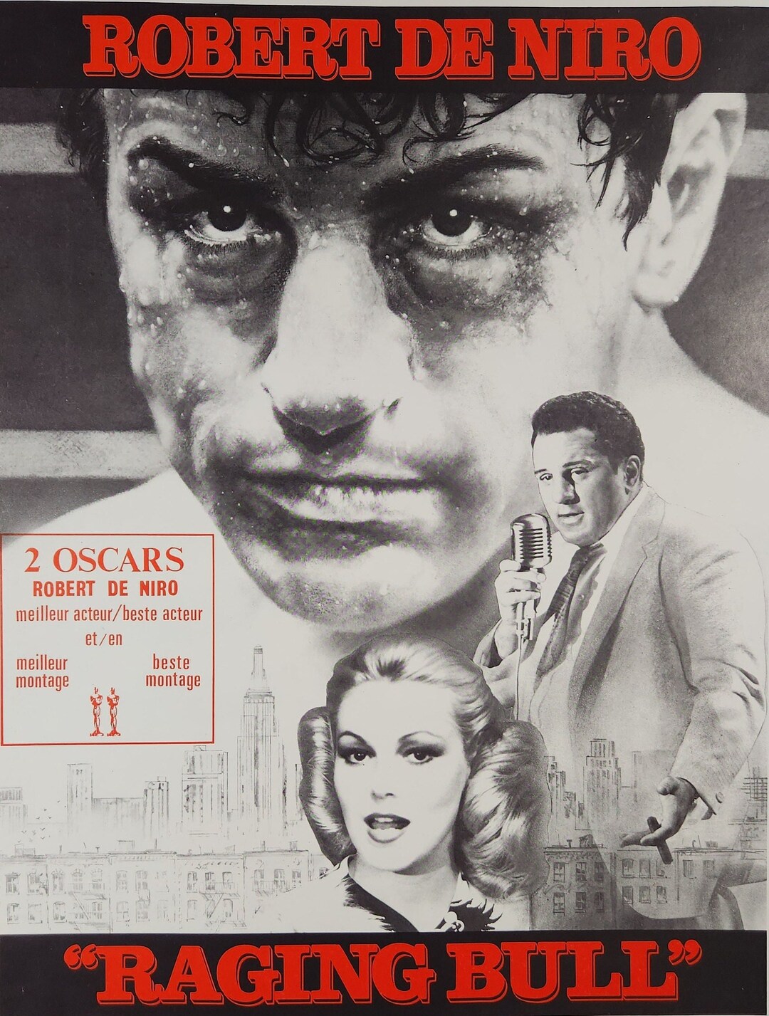 Raging Bull-an Original Vintage Movie Poster of Martin Scorsese's Tale ...