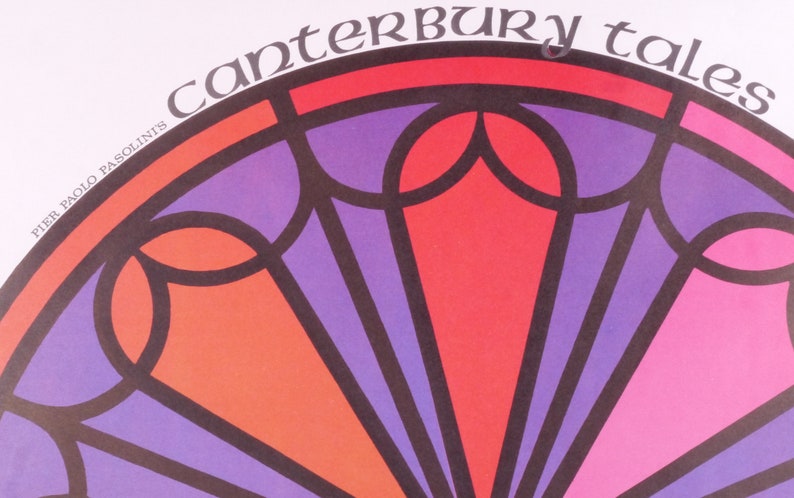 The Canterbury Tales-rare Original Vintage Movie Poster of - Etsy