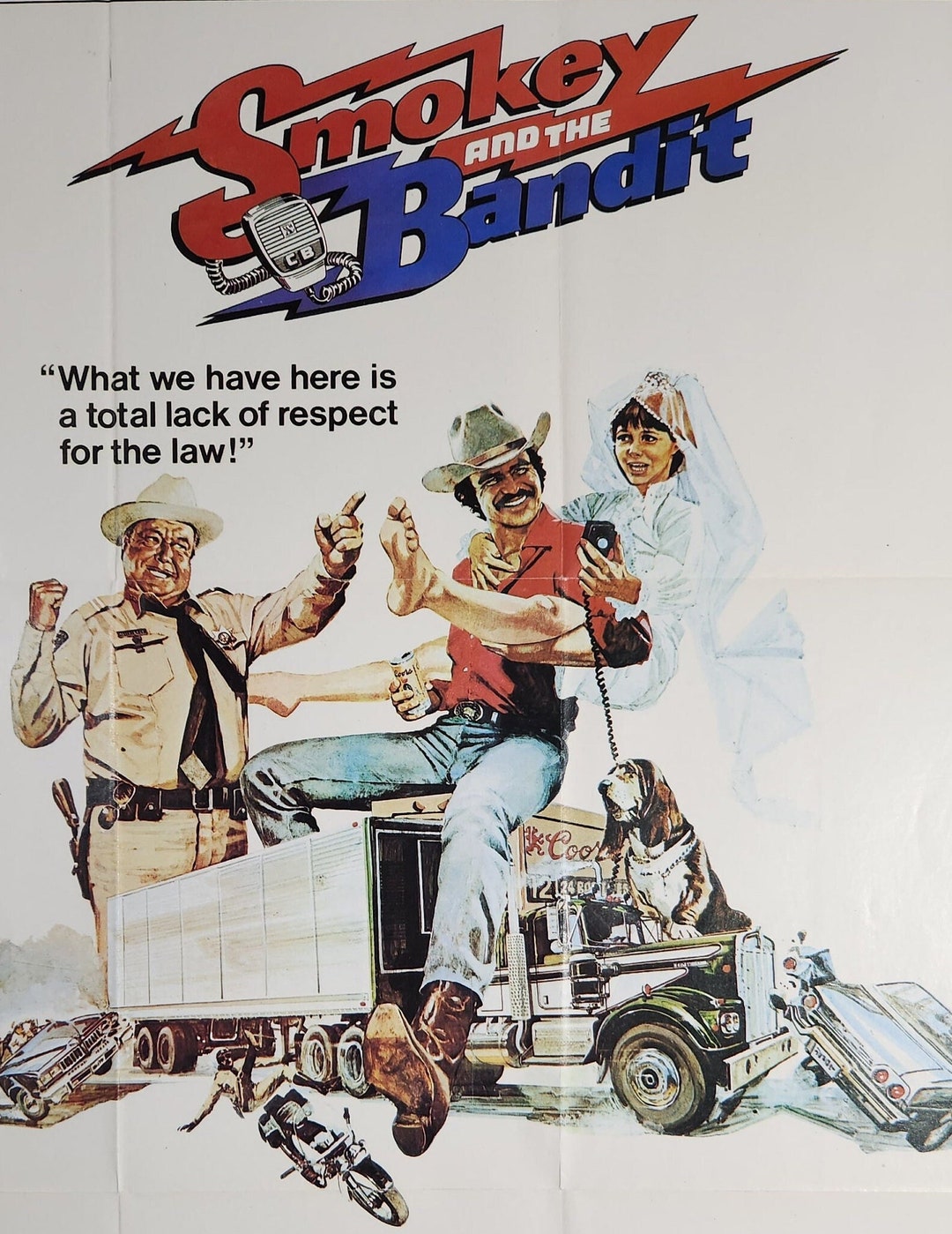 Smokey and the Bandit-an Original Vintage Movie Poster for Hal Needham ...