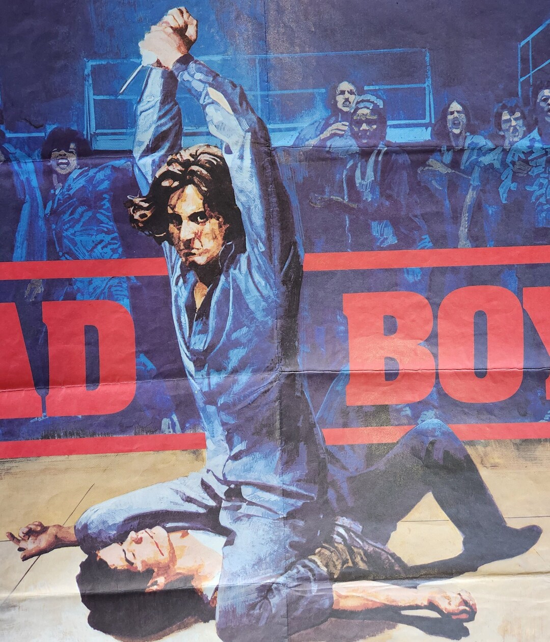 Bad Boys-a Rare Original Vintage Movie Poster for the Sean Penn Reform ...