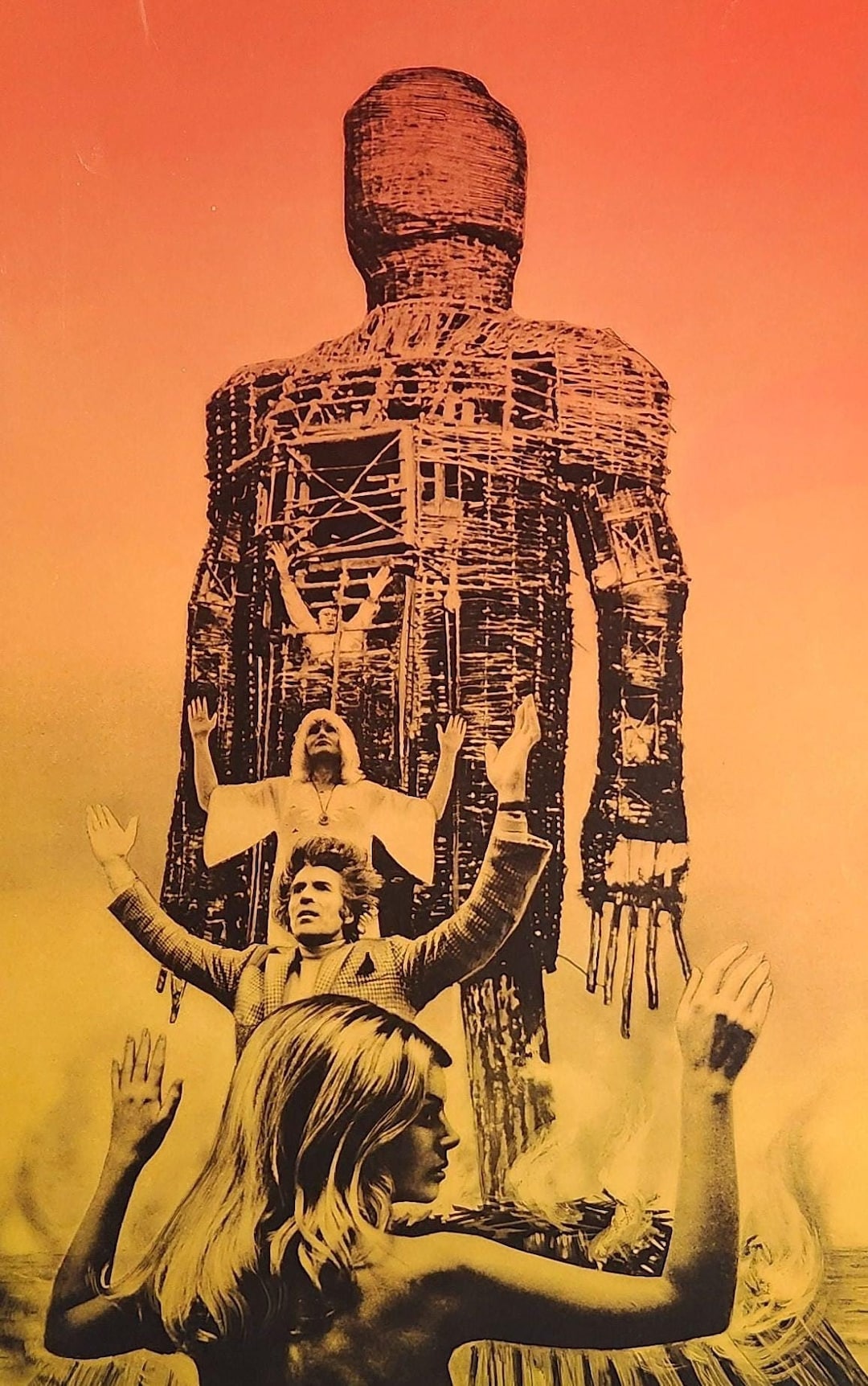 The Wicker Man-a Rare Original Vintage Movie Poster of Anthony Shaffers ...
