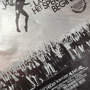 All That Jazz-an Original Vintage Movie Poster of Bob Fosses Portrait ...