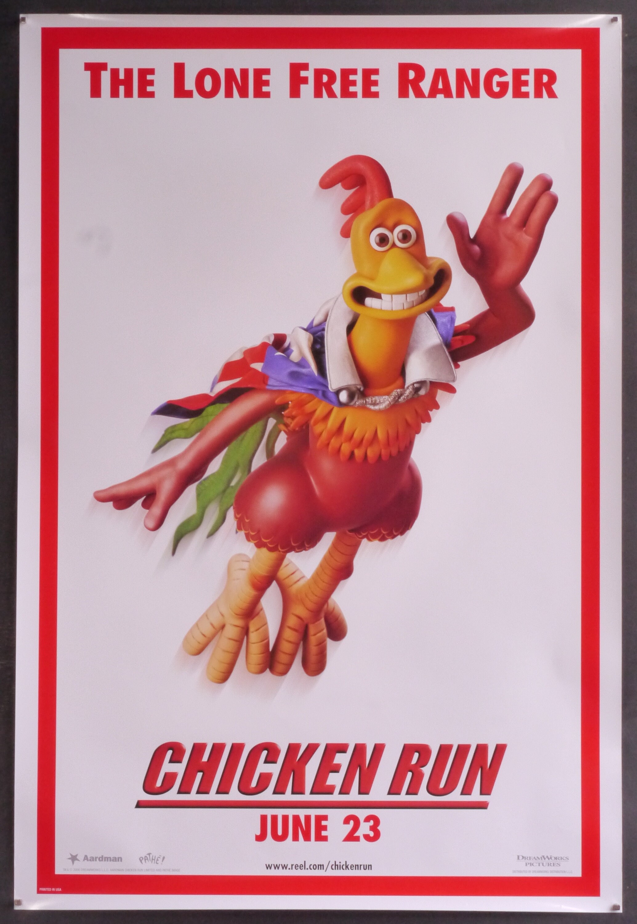 Chicken Run Poster Paint
