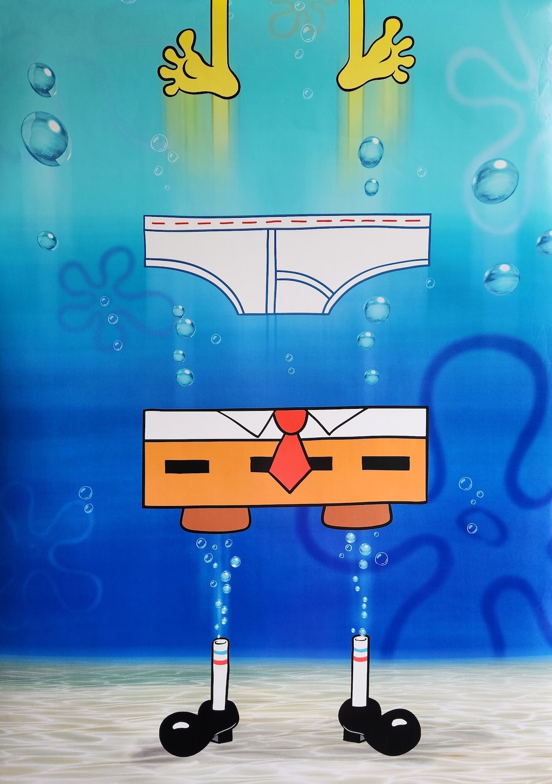 The Spongebob Squarepants Movie-original Vintage Movie Poster of ...