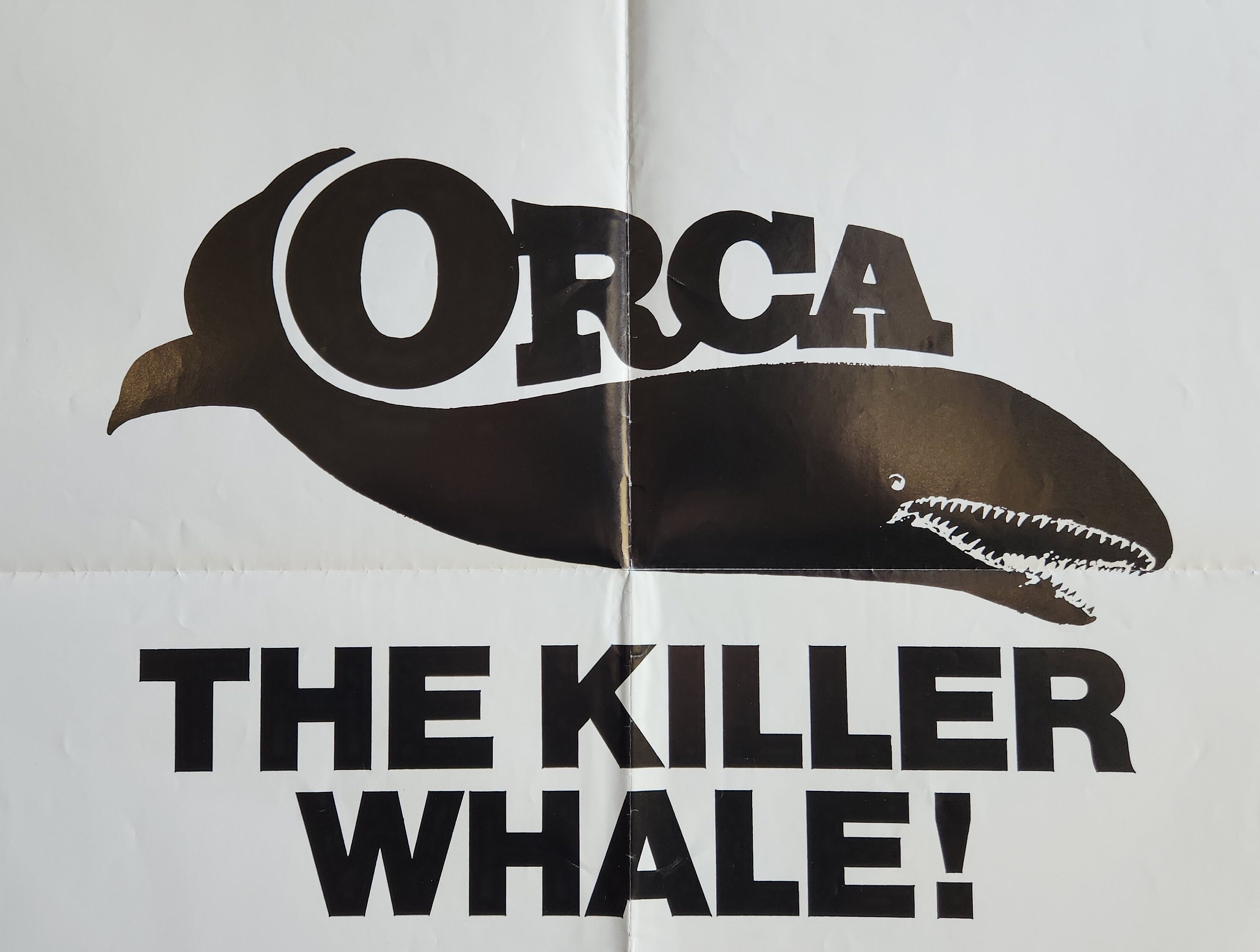 Orca The Killer Whale Movie Poster