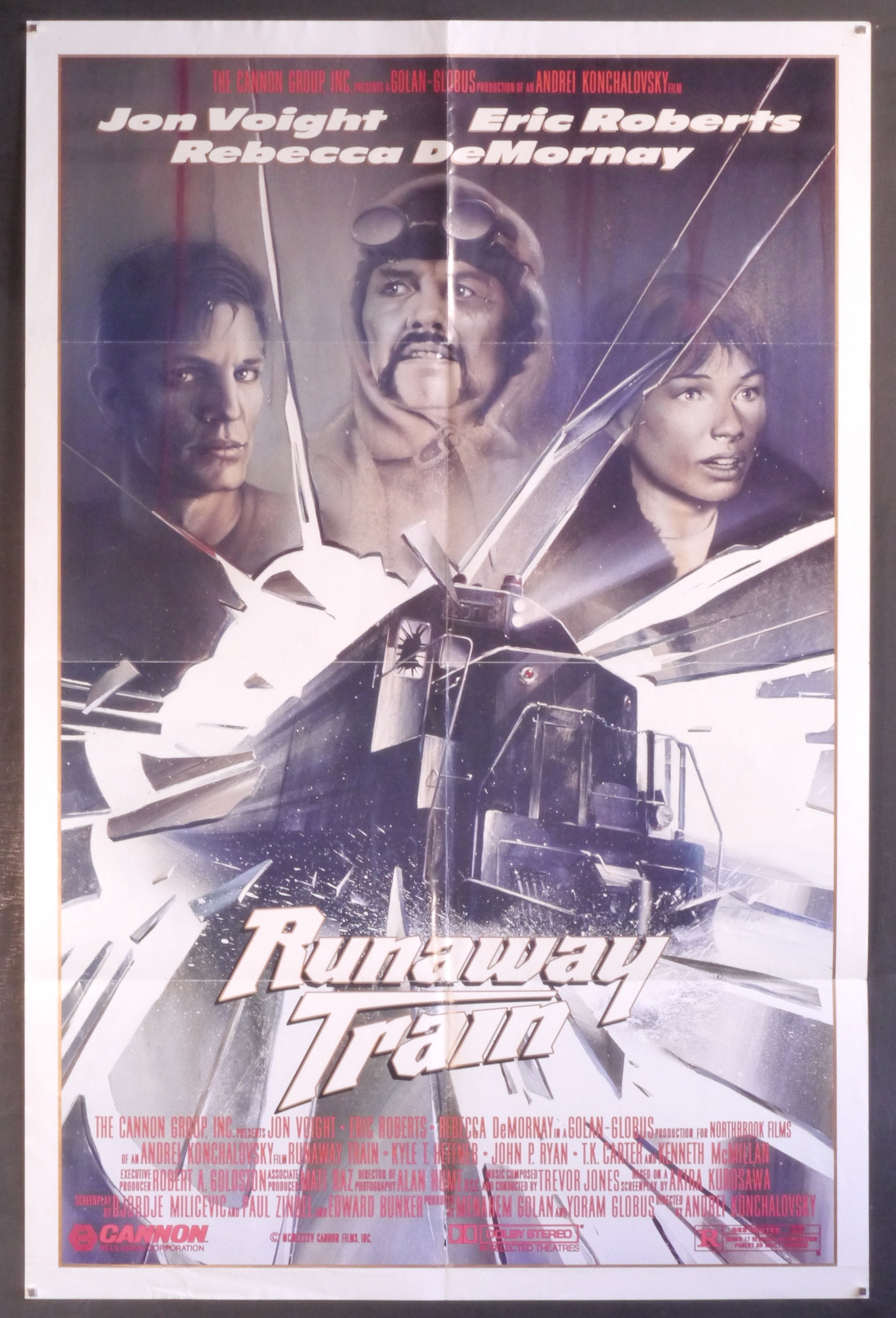 Runaway Train-Original Vintage Movie Poster for Andrey | Etsy