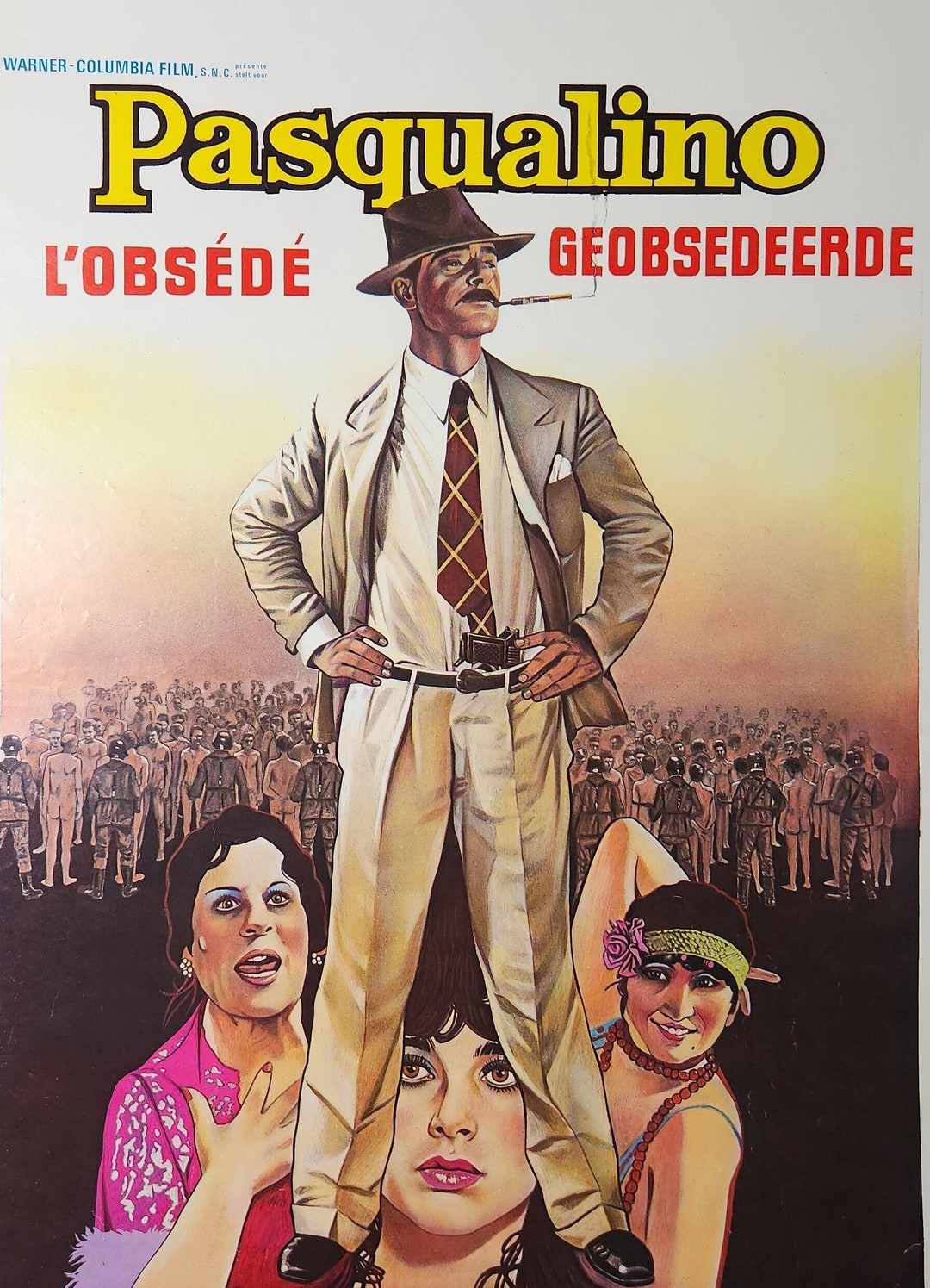 Seven Beauties-original Vintage Movie Poster of Lina Wertmüllers WW2 ...