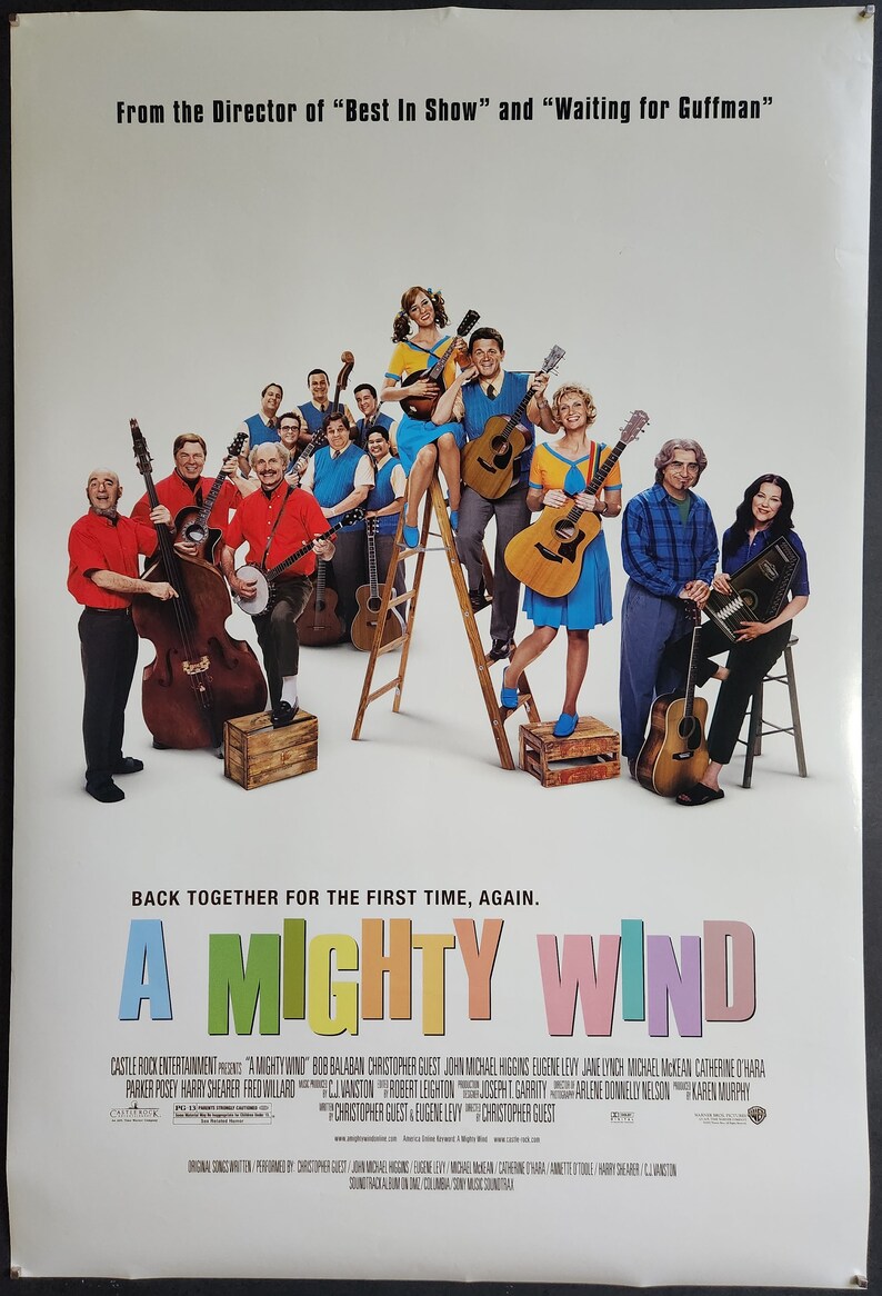 A Mighty Wind-original Vintage Movie Poster of Christopher - Etsy