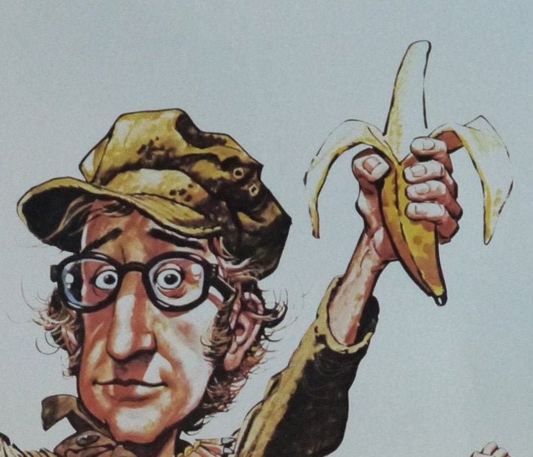 Bananas-an Original Vintage Movie Poster for Woody Allen's South ...