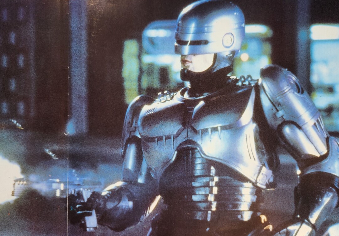 Robocop-an Original Vintage Italian Movie Poster of Paul Verhoeven's ...