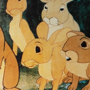 Watership Down-a Rare Original Vintage Movie Poster of Martin Rosen's ...