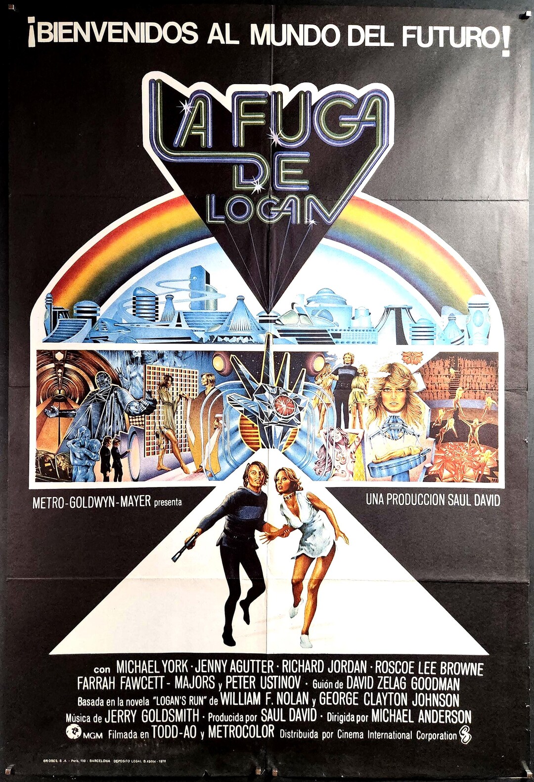 LOGANS Run-an Original Vintage Movie Poster of the Visionary Thriller ...