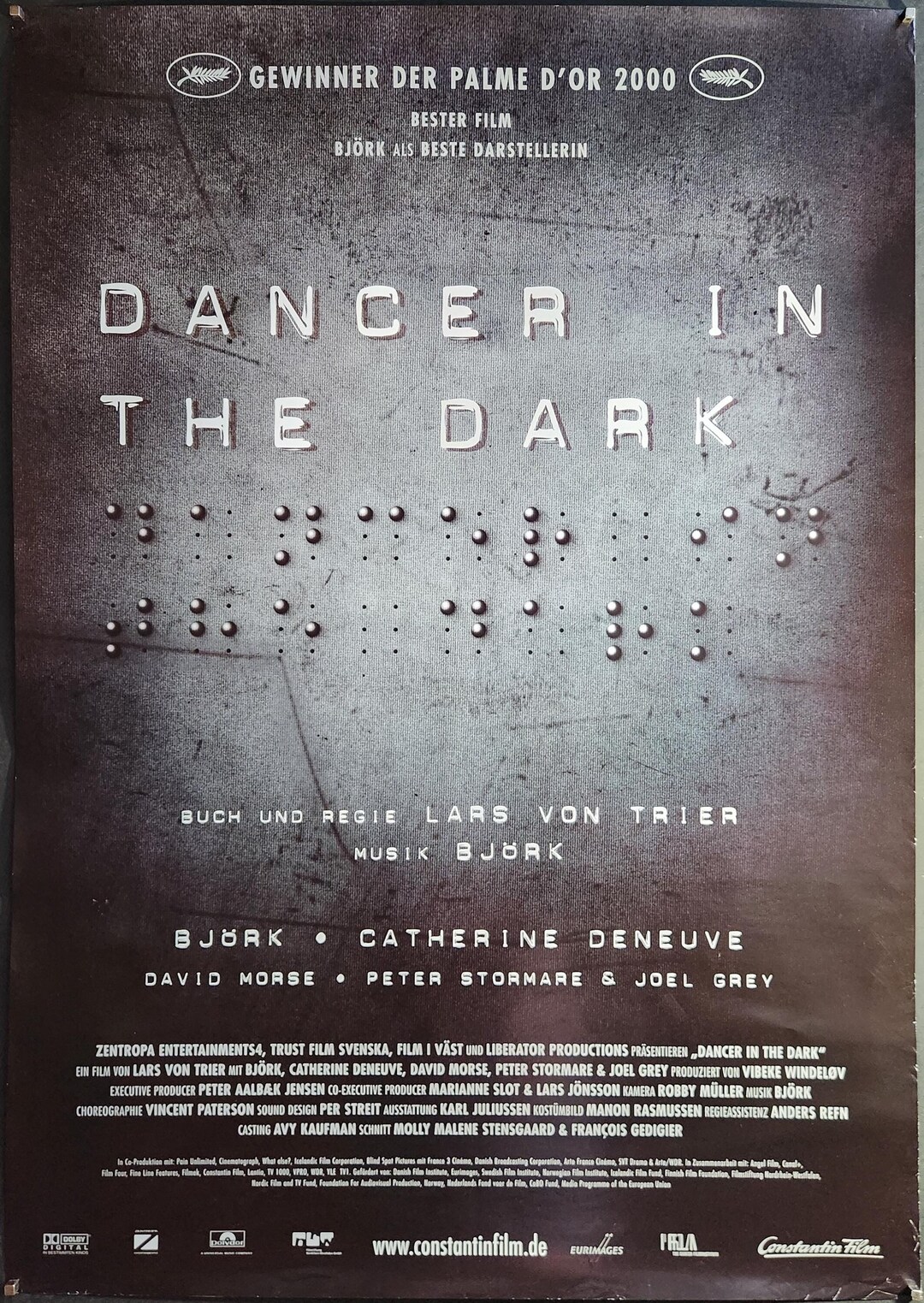 Dancer in the Dark-original Vintage Movie Poster for Lars Von Triers ...