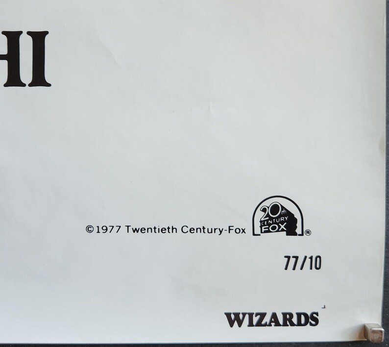 Wizards-an Original Vintage Movie Poster for Ralph Bakshis Magical ...