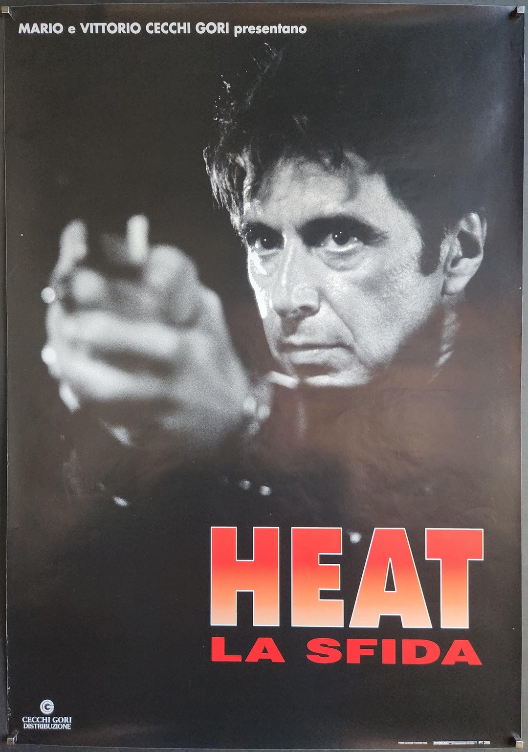 Heat-an Original Vintage Movie Poster for Michael Manns LA Bank Heist ...