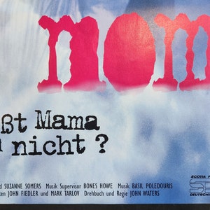 Serial Mom-original Vintage Movie Poster of John Water's Lyrical ...