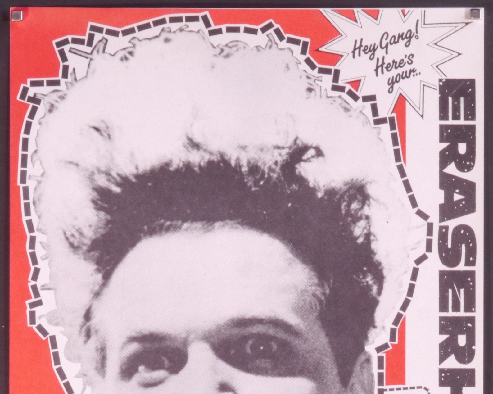 Eraserhead-original Vintage Promotional Character Poster for - Etsy