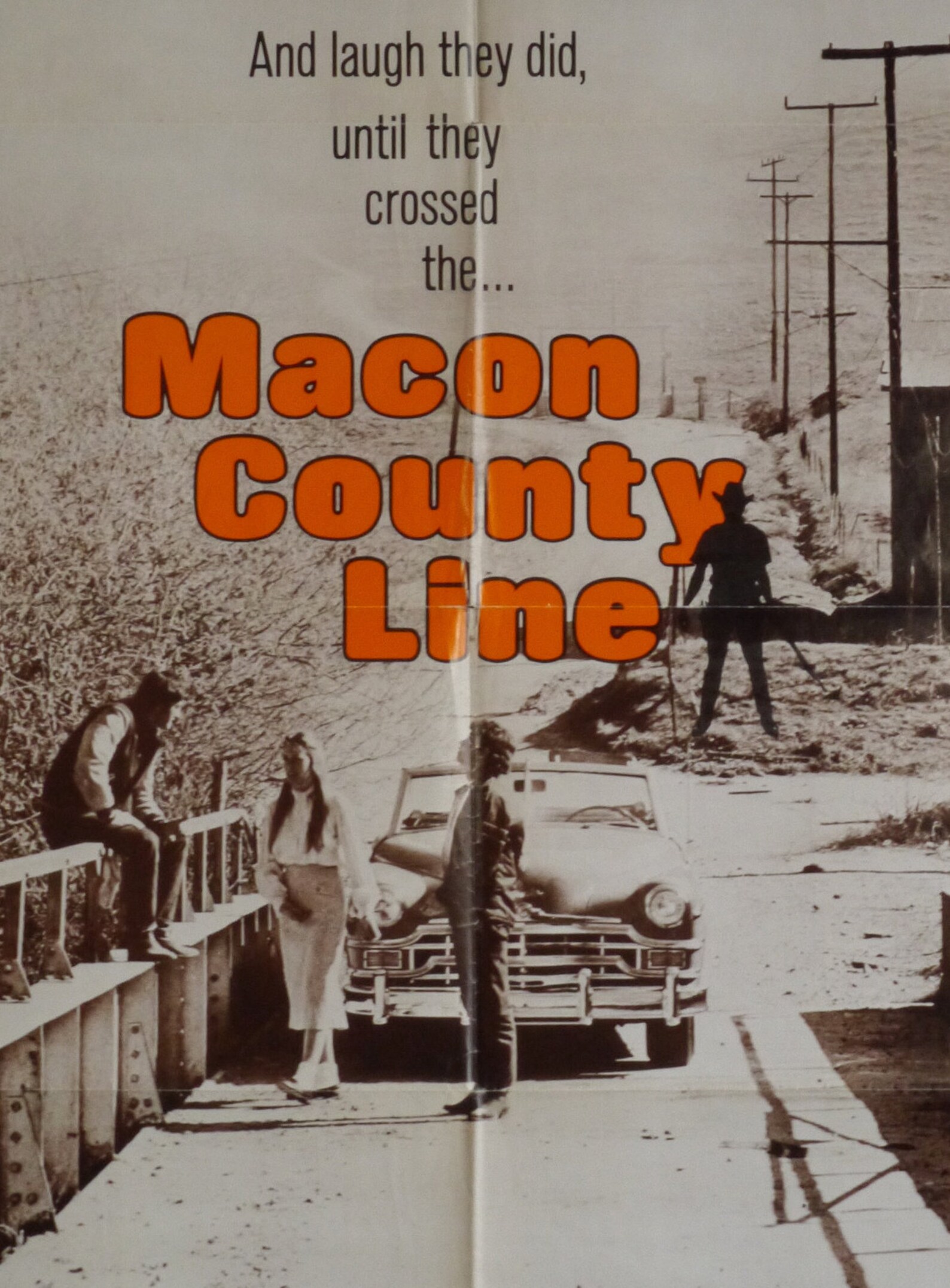 Macon County Line-an Original Vintage Movie Poster of Richard - Etsy