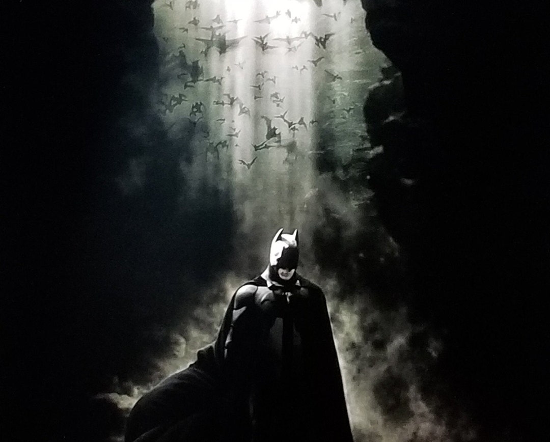 Batman Begins-a Rare Original Movie Poster for Christopher Nolans ...