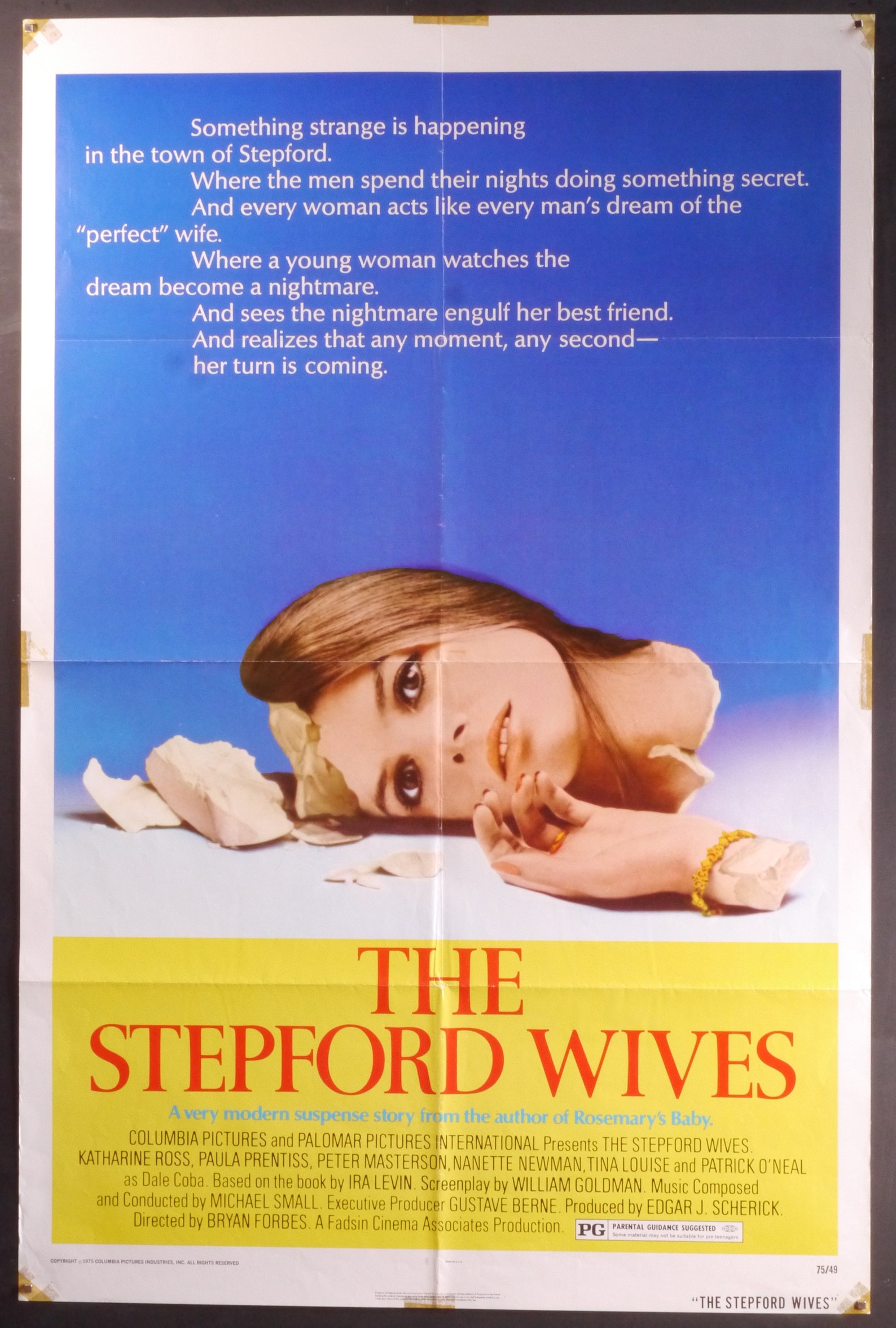 The Stepford Wives-Original Vintage Movie Poster of Ira Levins | Etsy