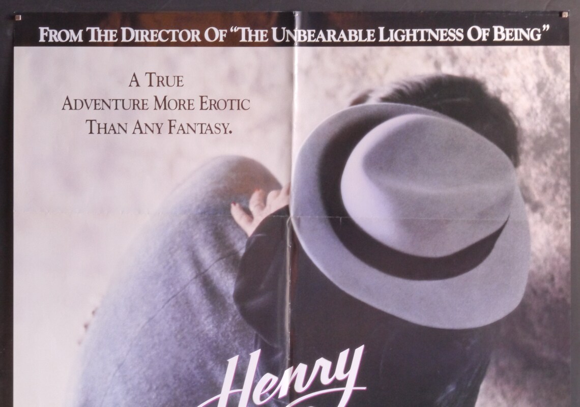 Henry and June-Original Vintage Movie Poster para el romance parisino ...