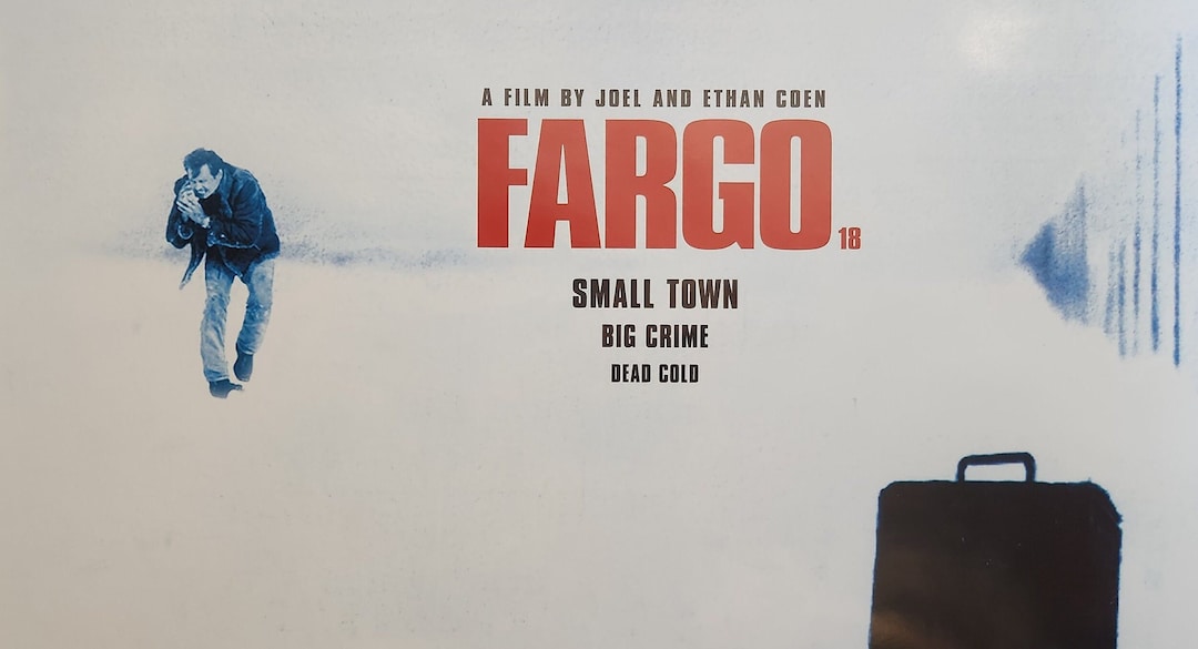 Fargo-an Original Vintage Movie Poster of the Coen Brother's Winter ...