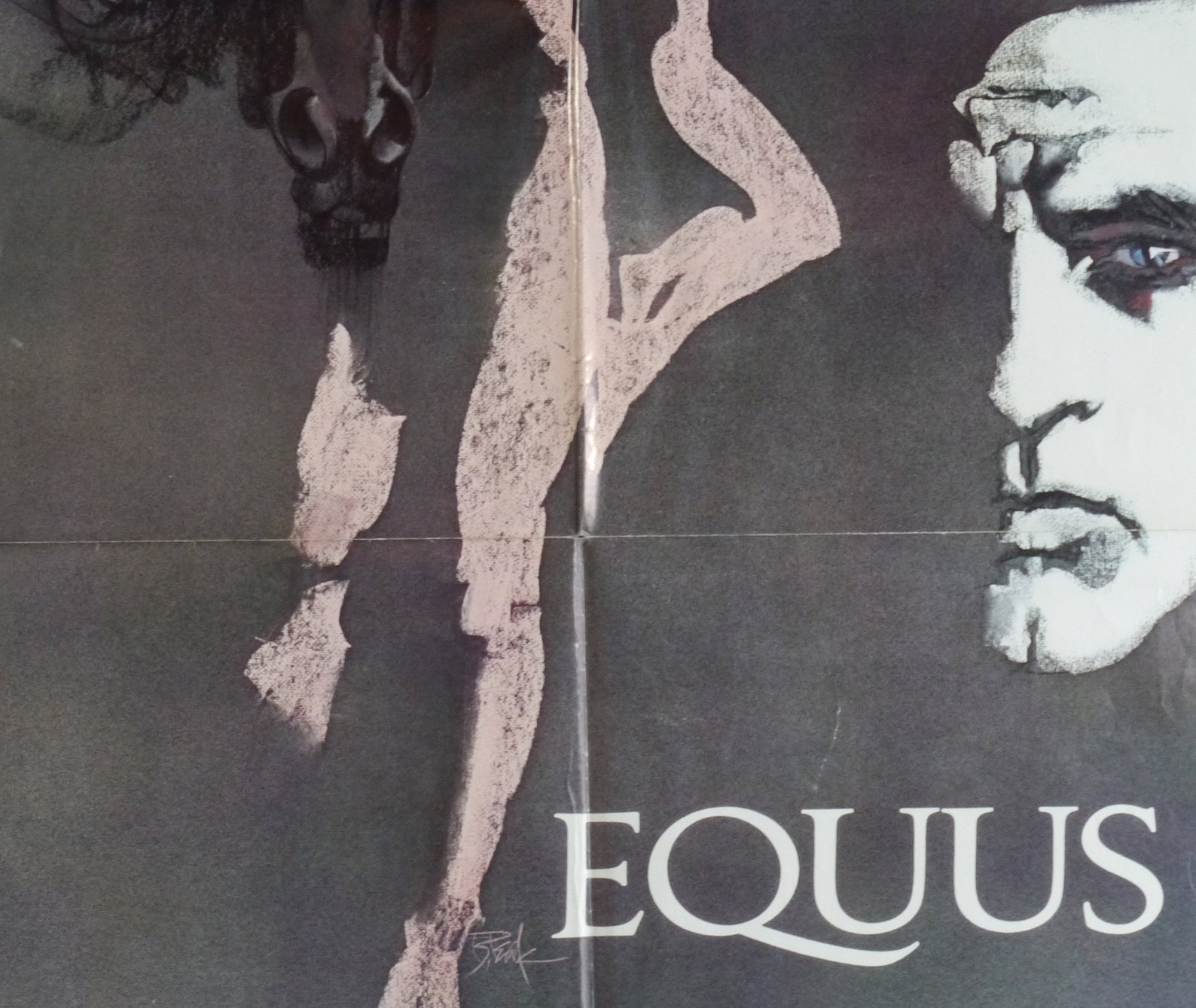 Equus-an Original Vintage Movie Poster of Sidney Lumet's Psychic ...