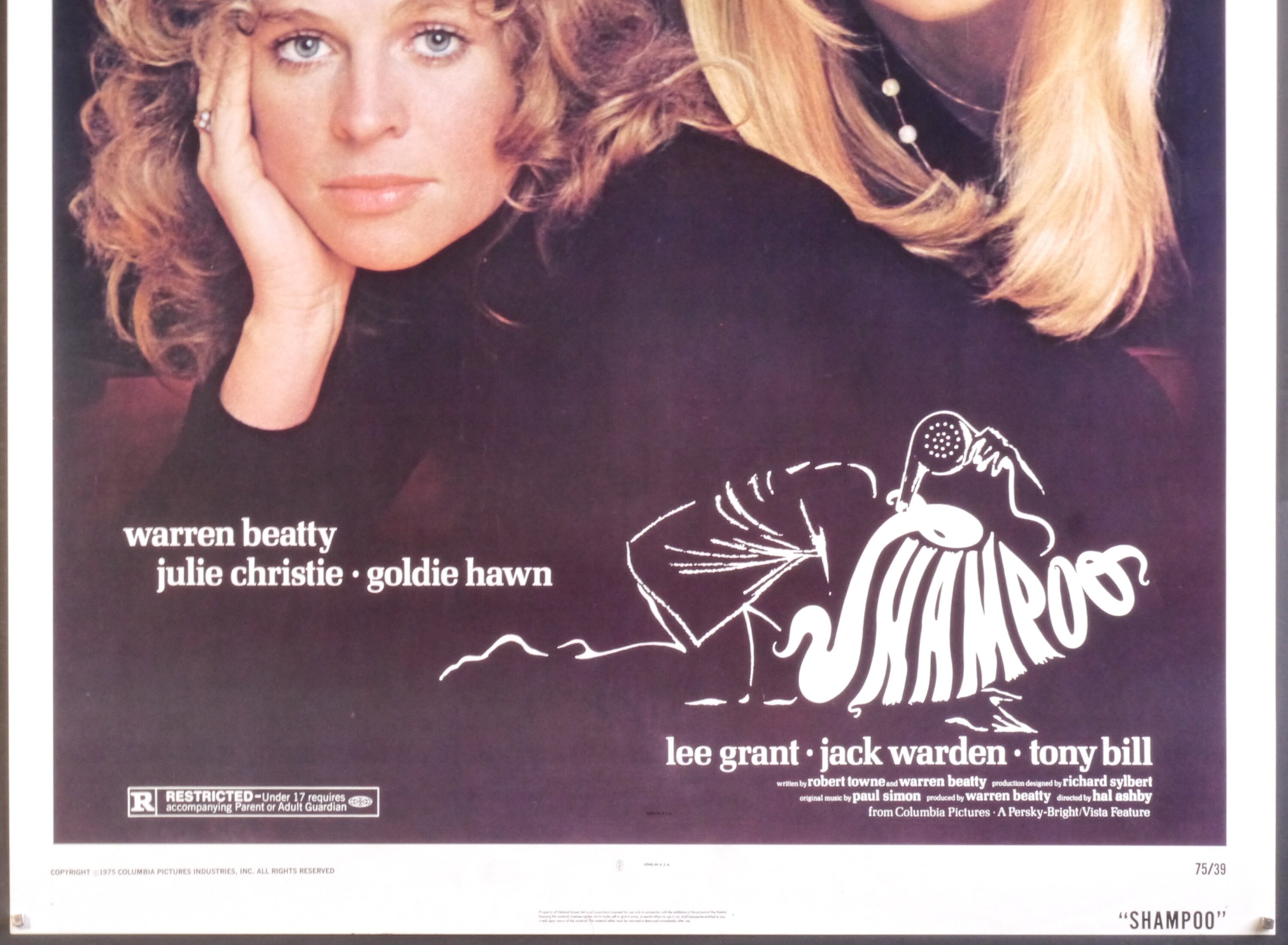 Warren Beatty Shampoo Poster