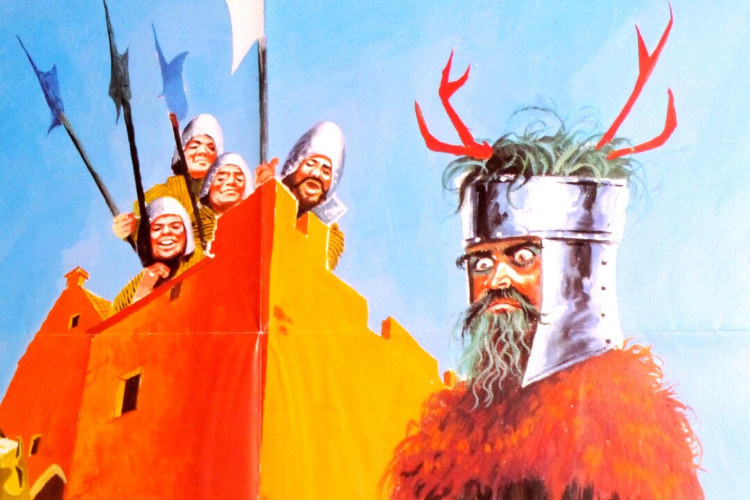 Monty Python and the Holy Grail-original Vintage Movie Poster of ...