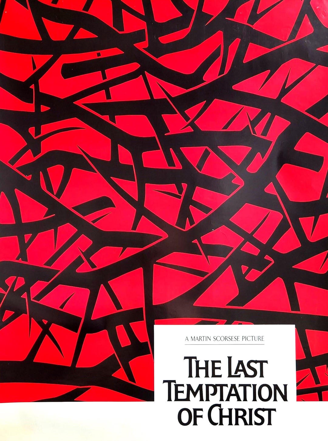 The Last Temptation of Christ-an Original Vintage Movie Poster for ...