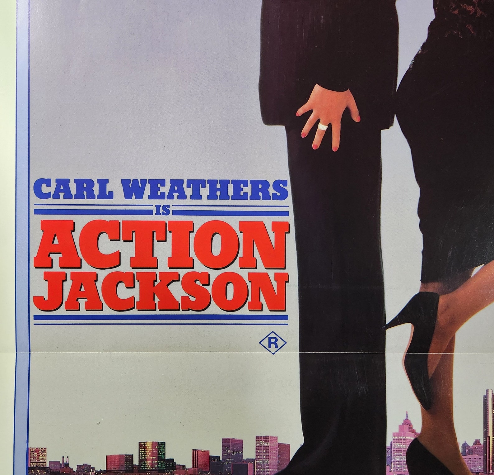 Action Jackson-an Original Vintage Movie Poster for the Action-packed ...